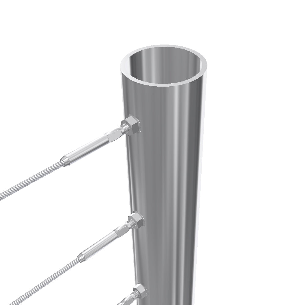 System S - Factory Swaged DIY Balustrade Wires for Metal Posts — AAA ...