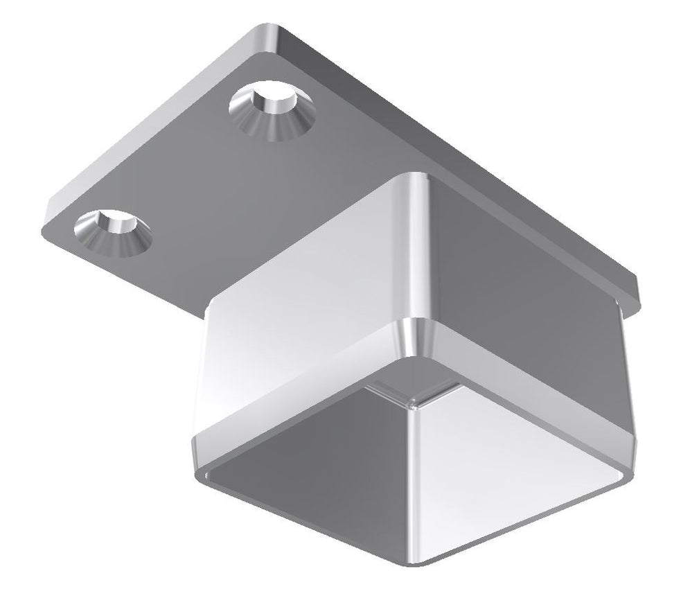 Square End Post Saddle, Flat Top, Flush Fit, for 50.8mm x 1.6mm SHS, S ...